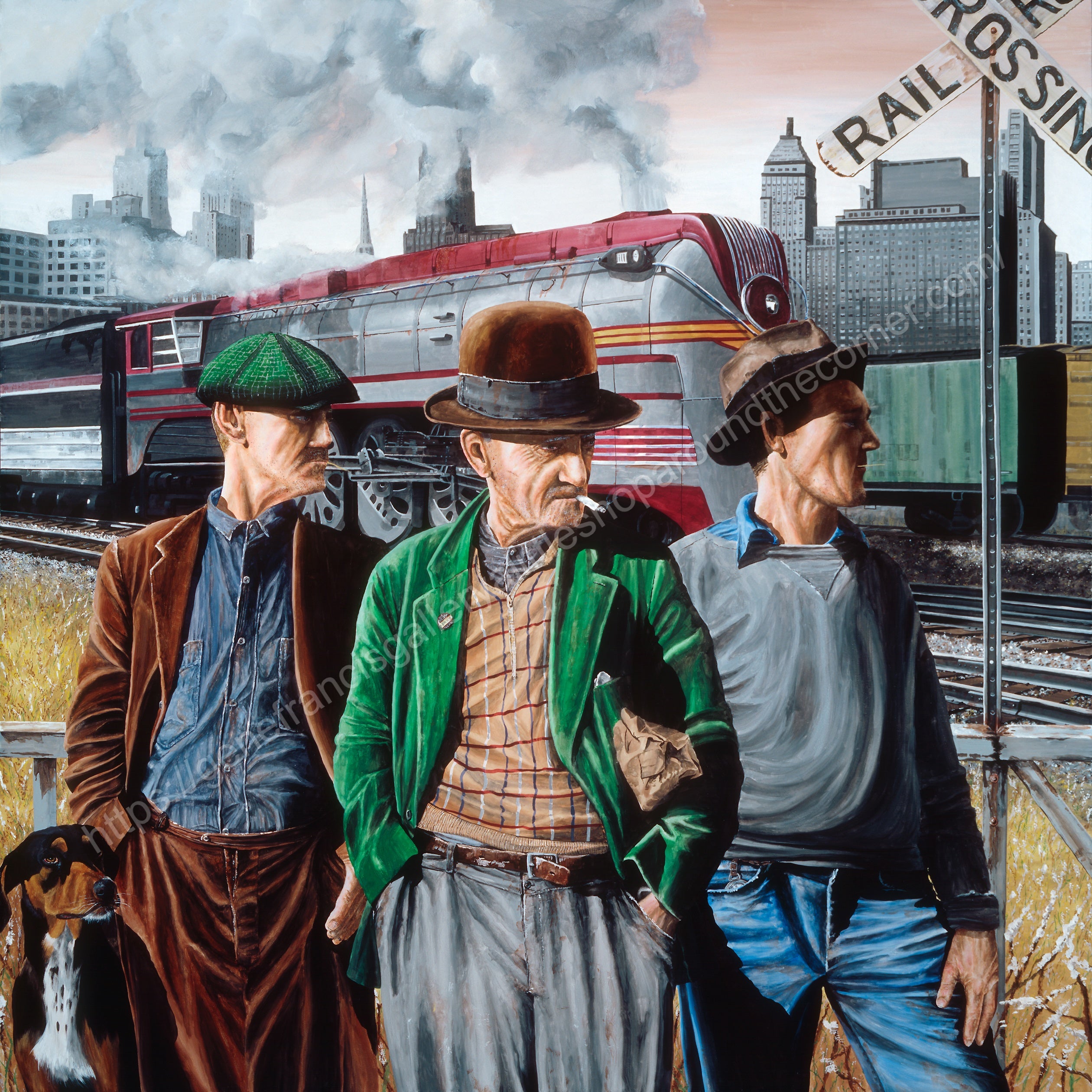 Trains – Gene Francis Gallery: A Little Shop Around the Corner